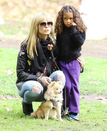 Heidi Klum Lou Sulola Samuel Editorial Stock Photo - Stock Image ...