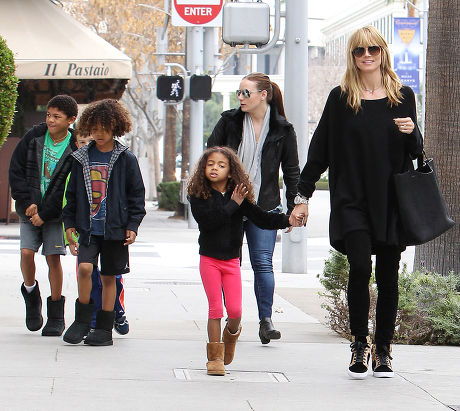 Heidi Klum Johan Samuel Henry Samuel Editorial Stock Photo - Stock ...