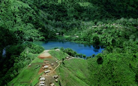 Beautiful Boga Lake Hilltract District Bandarban Editorial Stock Photo ...