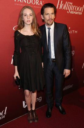 Ethan Hawke Daughter Maya Thurmanhawke Editorial Stock Photo - Stock ...