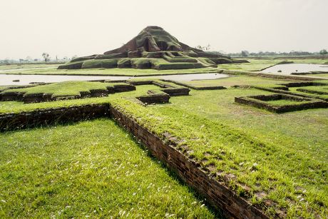 Paharpur Buddhist Monastery Tourist Attraction North Editorial Stock ...
