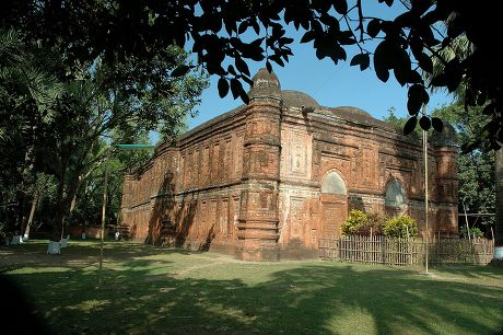 Bagha Mosque Rajshahi Bangladesh Editorial Stock Photo - Stock Image ...