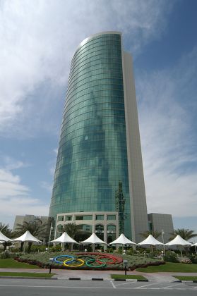 Olympic Tower Doha Qatar Editorial Stock Photo - Stock Image | Shutterstock