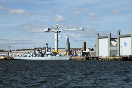 Hms Sutherland Type 23 Frigate Alongside Editorial Stock Photo - Stock ...