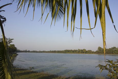 Ramsagar Manmade Water Tank Located Village Editorial Stock Photo ...