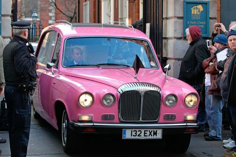 Pink Hearse Carrying Coffin Editorial Stock Photo - Stock Image ...