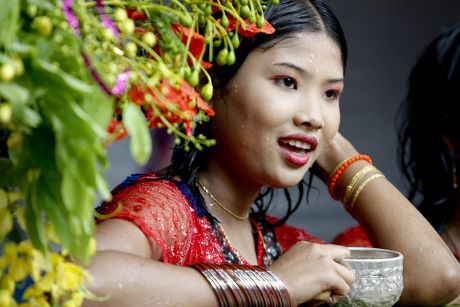 Water Festival Ethnic Rakhain Community Part Editorial Stock Photo ...