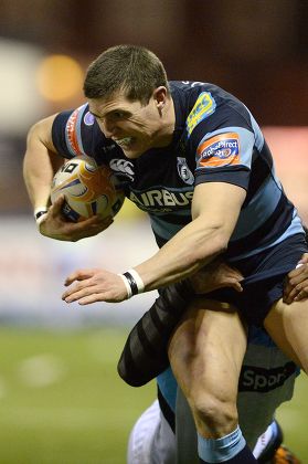 Richard Smith Cardiff Blues Tackled By Editorial Stock Photo - Stock ...