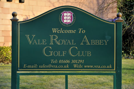 Vale Royal Abbey Golf Club Whitegates Editorial Stock Photo - Stock ...