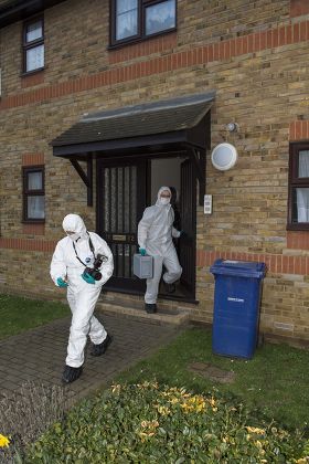 Police Forensic Soco Team Property Editorial Stock Photo - Stock Image ...