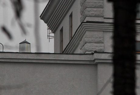 Police Sniper Position On Top Building Editorial Stock Photo - Stock ...