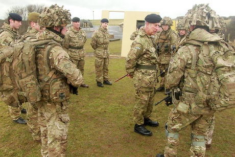 Prince Charles Visiting the Castlemartin Range Complex in South ...