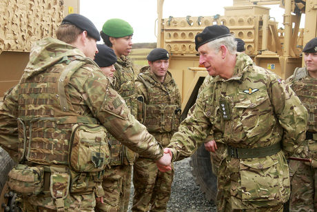 Prince Charles Visiting the Castlemartin Range Complex in South ...