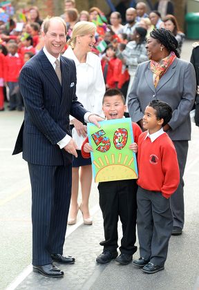 Prince Edward celebrates his 50th birthday at the Robert Browning ...