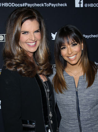 Maria Shriver Eva Longoria Editorial Stock Photo - Stock Image ...