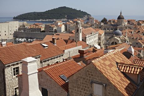 Rooftops Inside Walled City Dubrovnik Croatia Editorial Stock Photo ...