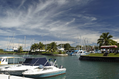 Boats Vuda Marina Viseisei Fiji Editorial Stock Photo - Stock Image ...