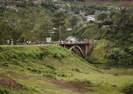 Congo Border Rwanda Editorial Stock Photo - Stock Image | Shutterstock