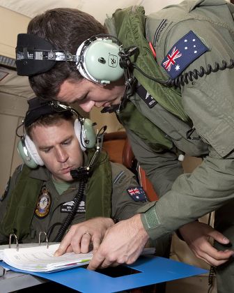 Crew Members Australian Raaf Ap3c Orion Editorial Stock Photo - Stock ...