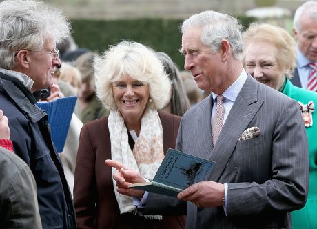 Prince Charles Camilla Duchess Cornwall Sit Editorial Stock Photo ...