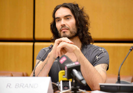__COUNT__ Russell Brand press conference, United Nations, Vienna ...