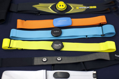 Wearable Heart Rate Sensor Straps By Editorial Stock Photo - Stock ...