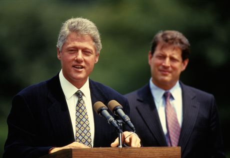 President Bill Clinton Vice President Albert Editorial Stock Photo ...