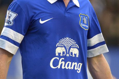 Close Chang Logo On Everton Home Editorial Stock Photo - Stock Image ...