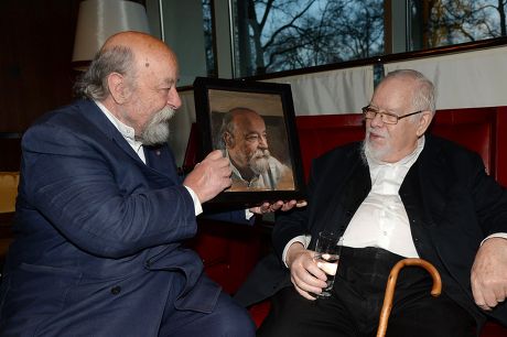 Sir Roy Ackerman Sir Peter Blake Editorial Stock Photo - Stock Image ...