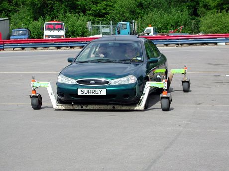 Skid Pan Car Editorial Stock Photo - Stock Image | Shutterstock