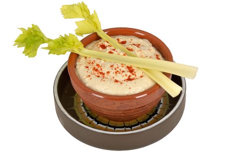 Hummus Celery Sticks Editorial Stock Photo - Stock Image | Shutterstock