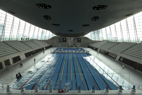 Swimming Pool Aquatics Centre Queen Elizabeth Editorial Stock Photo ...
