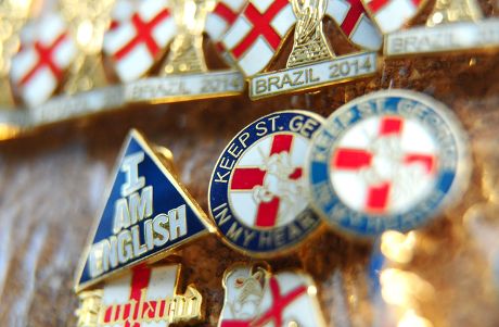 English Badges Sale Before Kick Off Editorial Stock Photo - Stock Image ...
