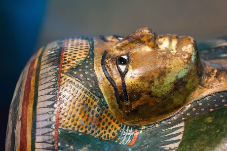 Ancient Egyptian Priestess Tamut Mummy Editorial Stock Photo - Stock ...