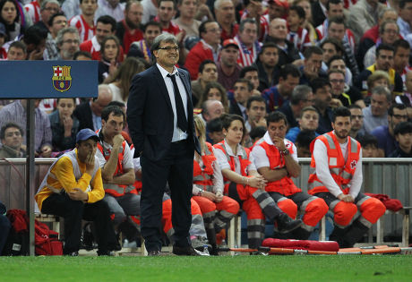 Barcelona Manager Gerardo Martino Editorial Stock Photo - Stock Image ...