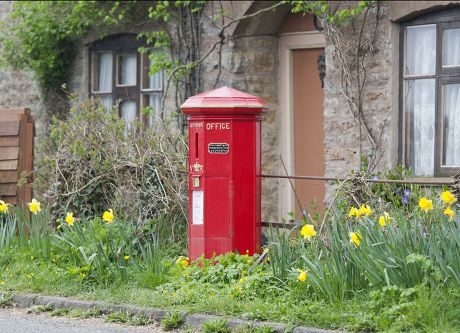 Britains Oldest Postbox Newly Restored Editorial Stock Photo - Stock ...