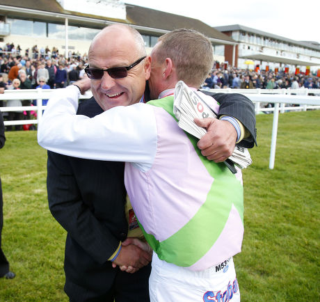 Richard Fahey Paul Hanagan Hug After Editorial Stock Photo - Stock ...