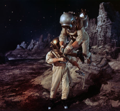 First Men Moon Martha Hyer Editorial Stock Photo - Stock Image ...