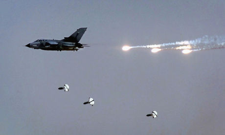 Fire Power Demonstration Raf Tornado Drops Editorial Stock Photo ...