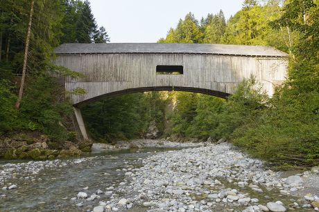 Bridge Across Subersbach Creek Built 1830 Editorial Stock Photo - Stock ...