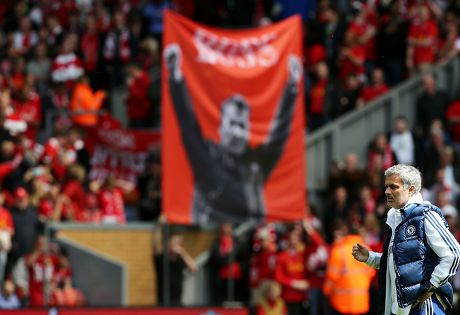 Liverpool Fans Shout Abuse Ashley Cole Editorial Stock Photo - Stock ...
