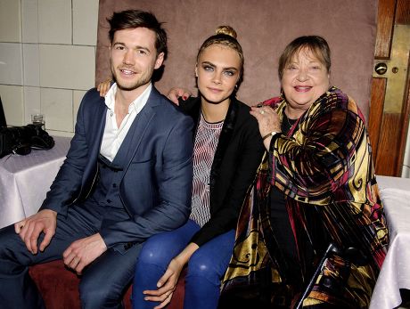 Thomas Ainsley Cara Delevingne Sylvia Syms Editorial Stock Photo ...