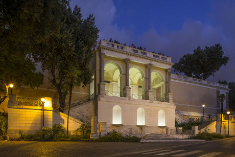 Pincio Terrace Rome Lazio Italy Editorial Stock Photo - Stock Image ...