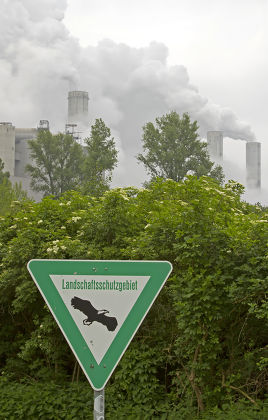 Sign Landschaftsschutzgebiet German Landscape Conservation Area ...