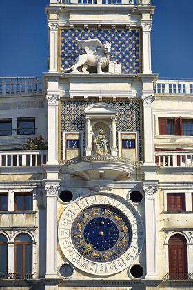 Astrological Clock Renaissance Clock Tower Torre Editorial Stock Photo ...