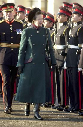 Princess Anne Inspecting Troops Editorial Stock Photo - Stock Image ...