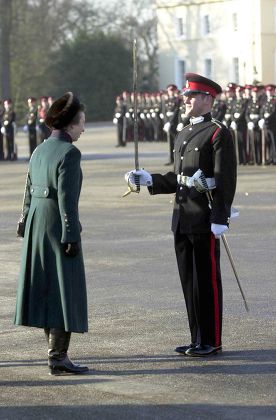 Princess Anne Winner Overseas Sword Officer Editorial Stock Photo ...