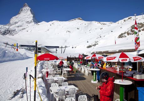 Kase Stube Bar Swiss Alps Near Editorial Stock Photo - Stock Image ...
