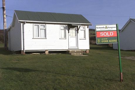 68 Year Old Beach Hut Sold Editorial Stock Photo - Stock Image ...