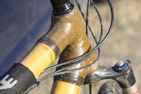 Bamboo Frame Bike Developed By Dr Editorial Stock Photo - Stock Image ...